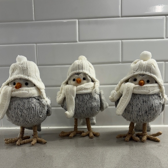 Holiday | Target 215 Winter Wonderland Bird Collectionset Of 3 | Poshmark